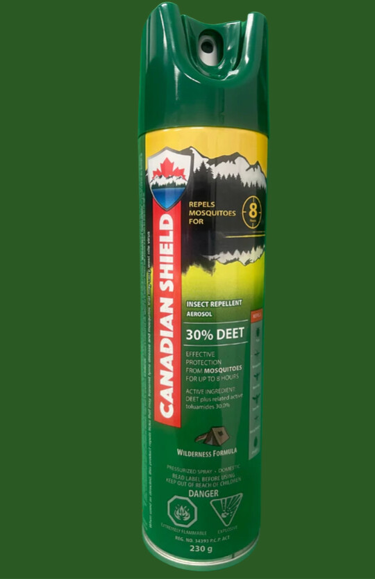 Canadian Shield Insect Repellent Aerosol 30% Deet 230g - Home ...