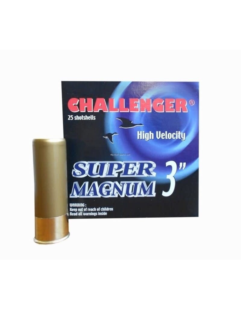 Challenger 12 Gauge 3" Super Magnum Steel BBB (25 Rounds) - Store ...
