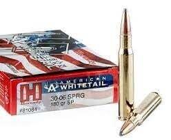 Hornady American Whitetail 30-06 SPRG 180 Grain SP (20 Rounds) – Triggers and Bows