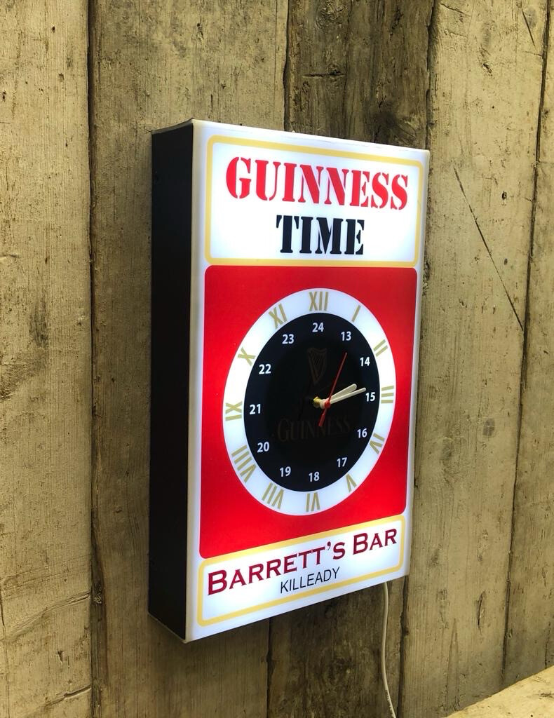GUINNESS Time Clock (Personalised)