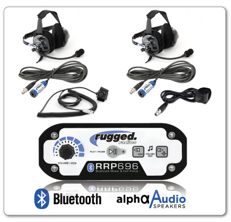 Rugged Radio 696 Intercom w/ Headsets - Store - RSRacecraft
