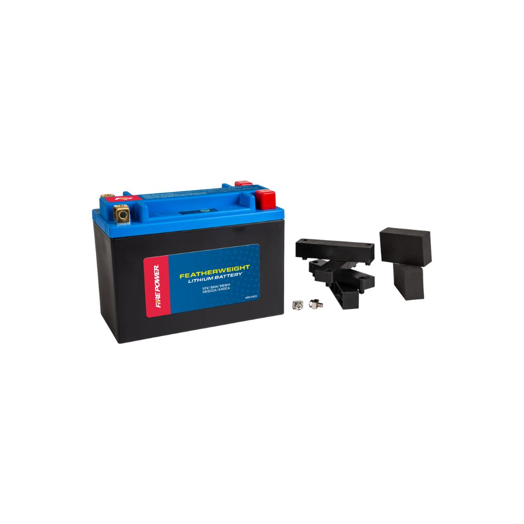 FEATHERWEIGHT LITHIUM BATTERY 385 CCA 12V/96WH - Store - RSRacecraft