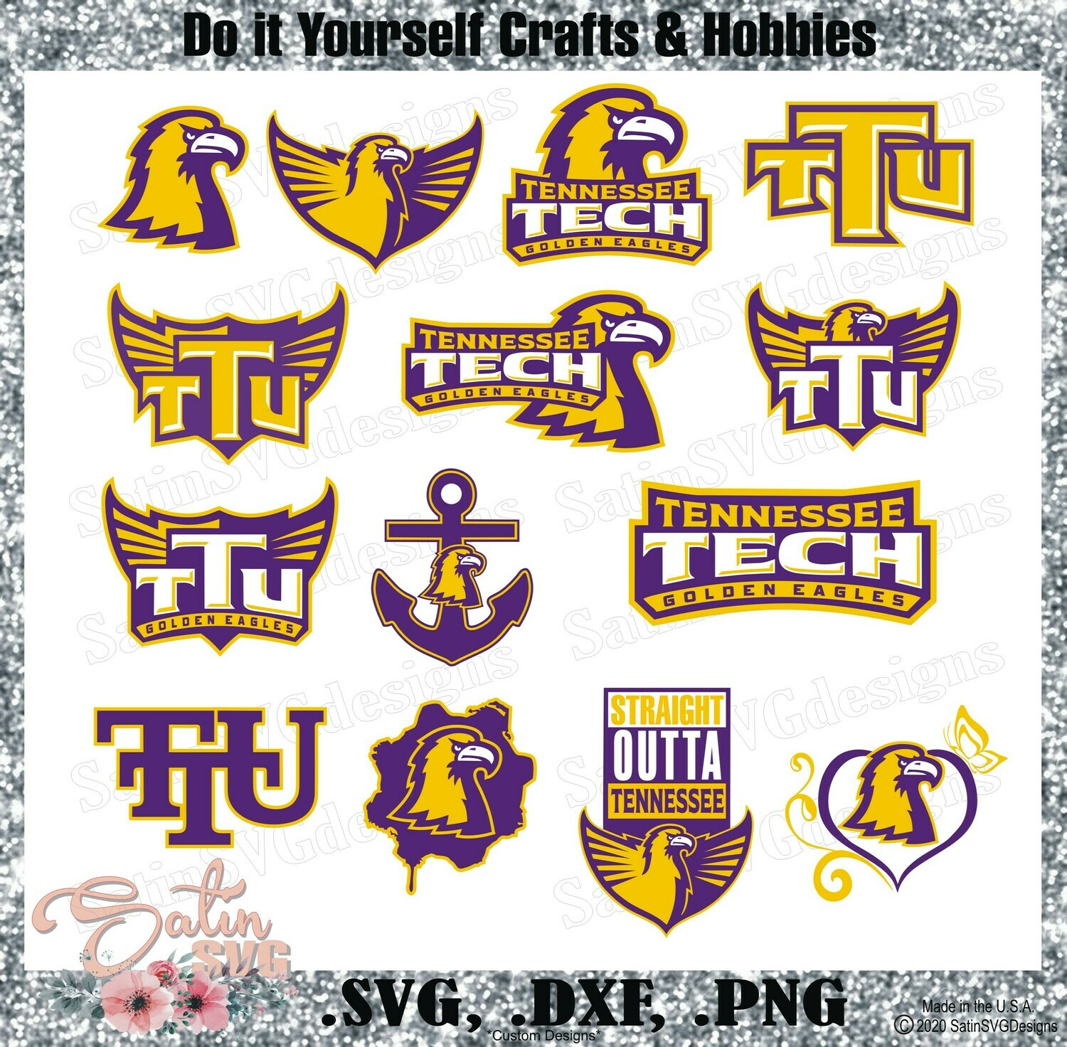Tennessee Tech Golden Eagles, Tennessee Tech University NEW Custom ...