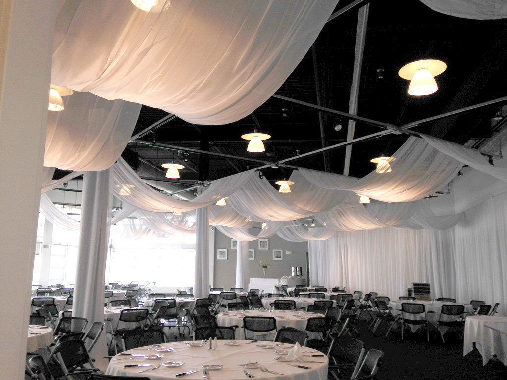 Wall Draping | For Weddings and Corporate Events | Party Rentals