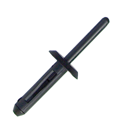 Long Plastic Rivets - 6.3mm