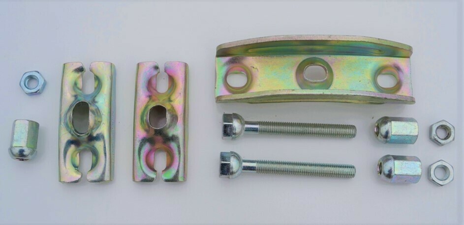 Brake cable balance bar kit for double axles (10mm rod)