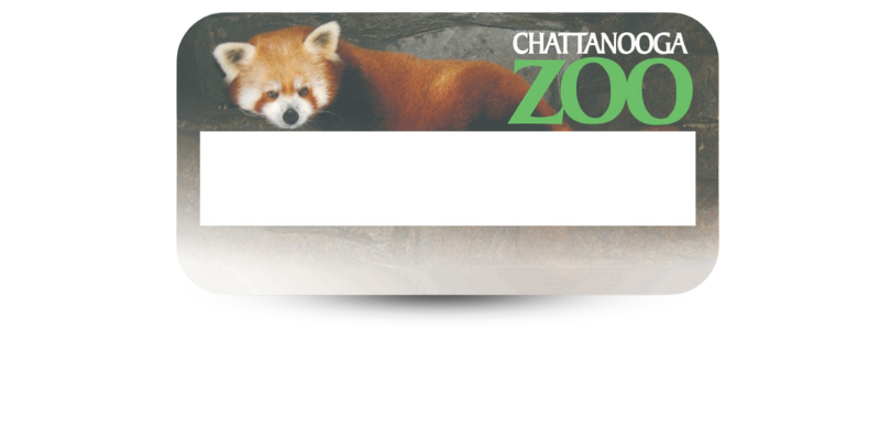 Reusable Window Name Tag 1 1/2" x 2 7/8" | Name Tag Pros