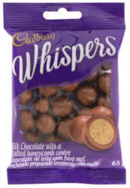 Cadbury Dairy Milk Whispers 65g