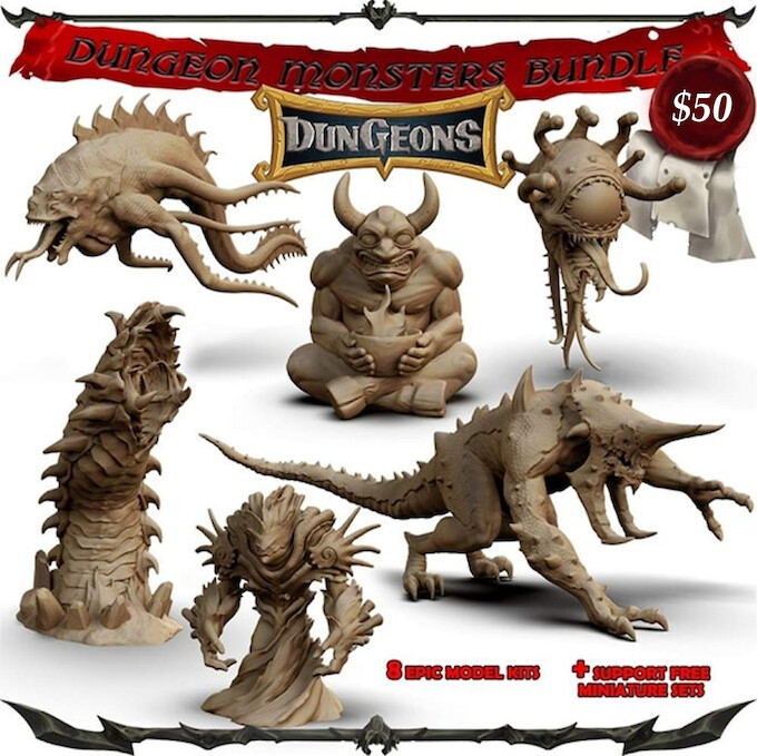 Dungeon Monsters Bundle