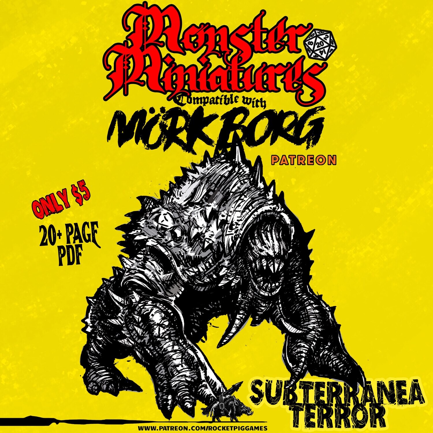 Custom Rules for Miniatures with Mork Borg!