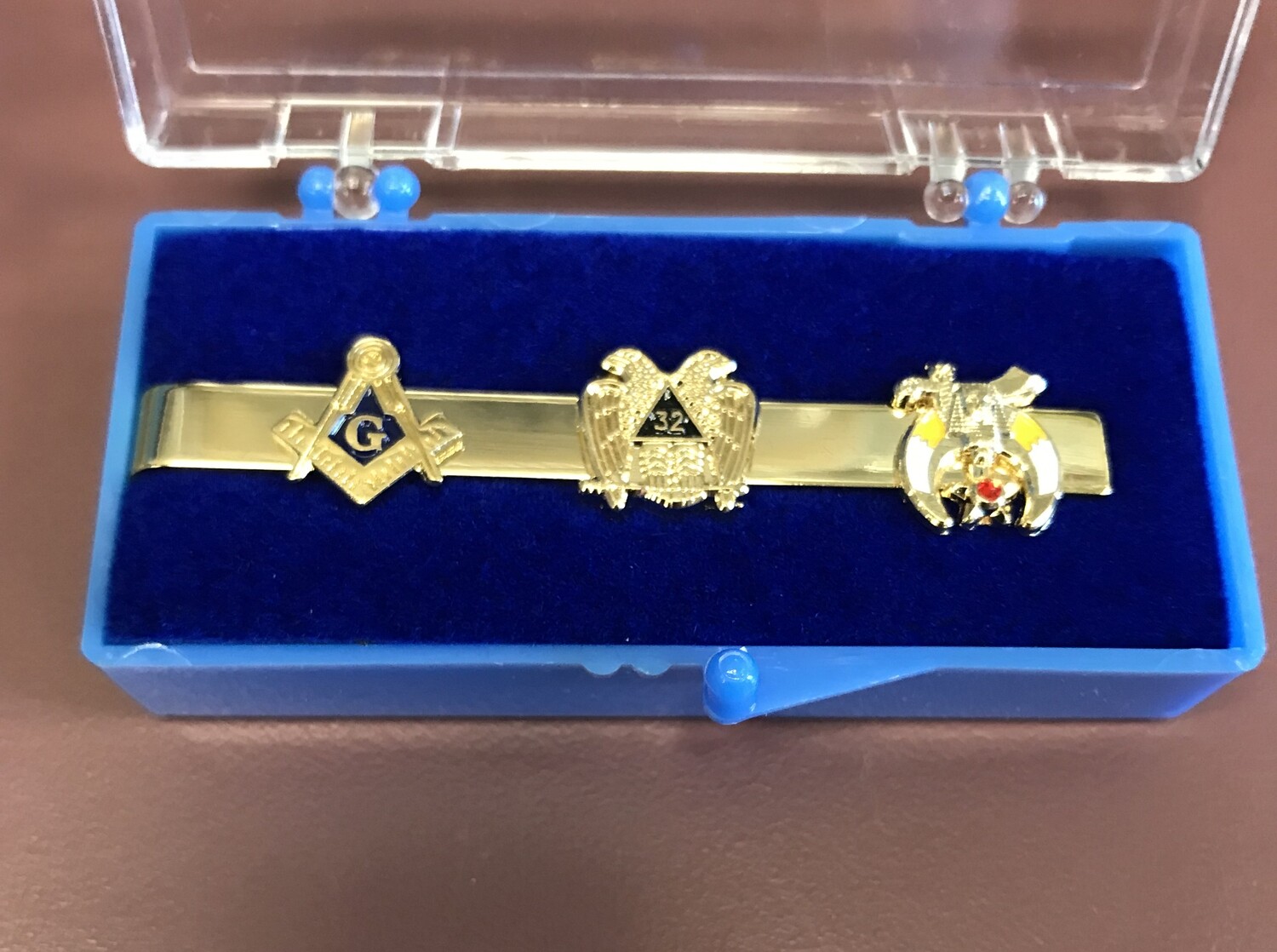 Tie Clasp, Masonic- Scottish Rite-Shrine Tie Clasp – Milford Commandery ...