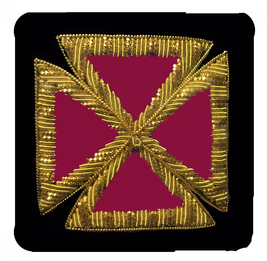 Sleeve Patches, Grand Officer (Gold Bullion) pair – Milford Commandery ...