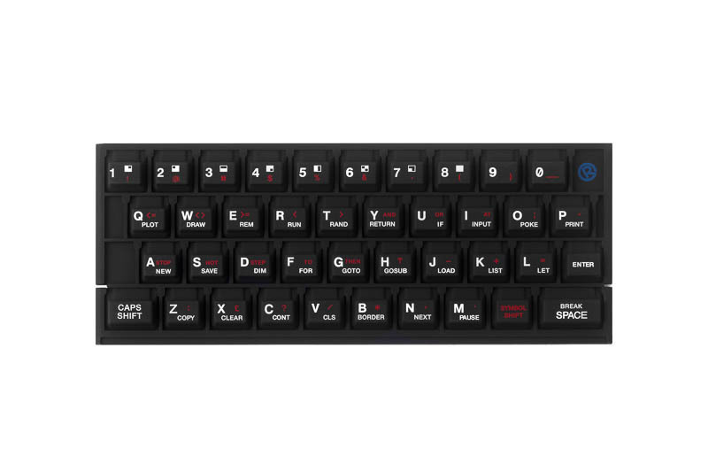 Zx Spectrum 16k / 48k keyboard mat