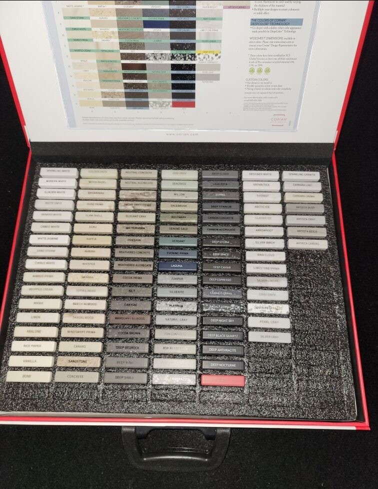 Store - Parksite » 2x2 Solid Surface Sample Box (Rainbow Box)