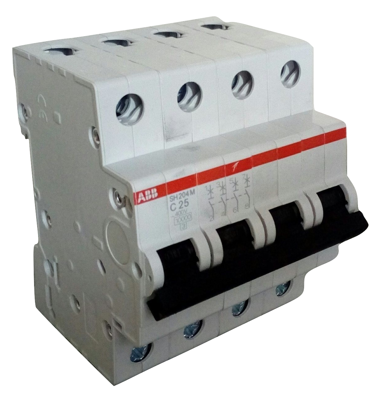 ABB 4P 25A 400V AC MCB