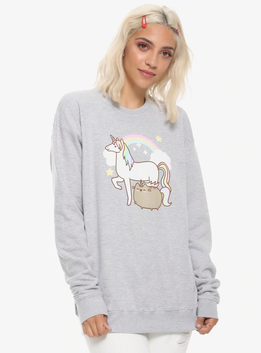 Sudadera Pusheen Unicornio Kawaii