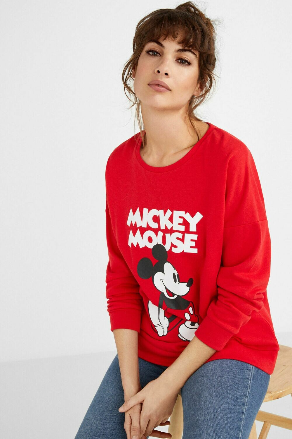Sudadera Sueter Mickey Mouse Rojo