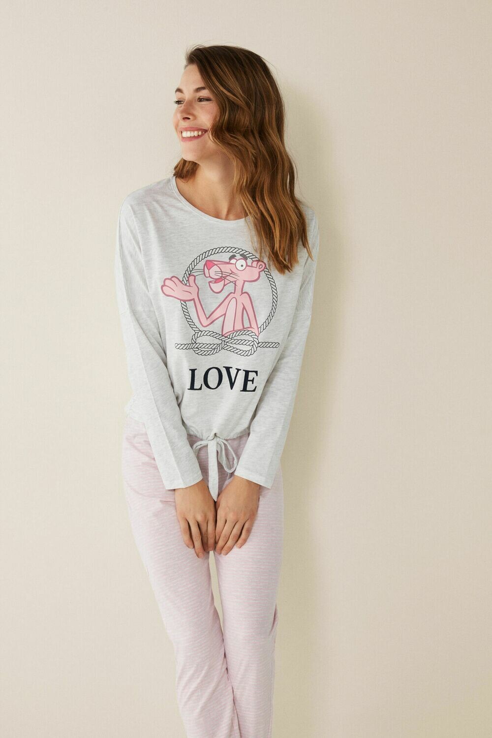 Pants Pijama Pantera Rosa X0