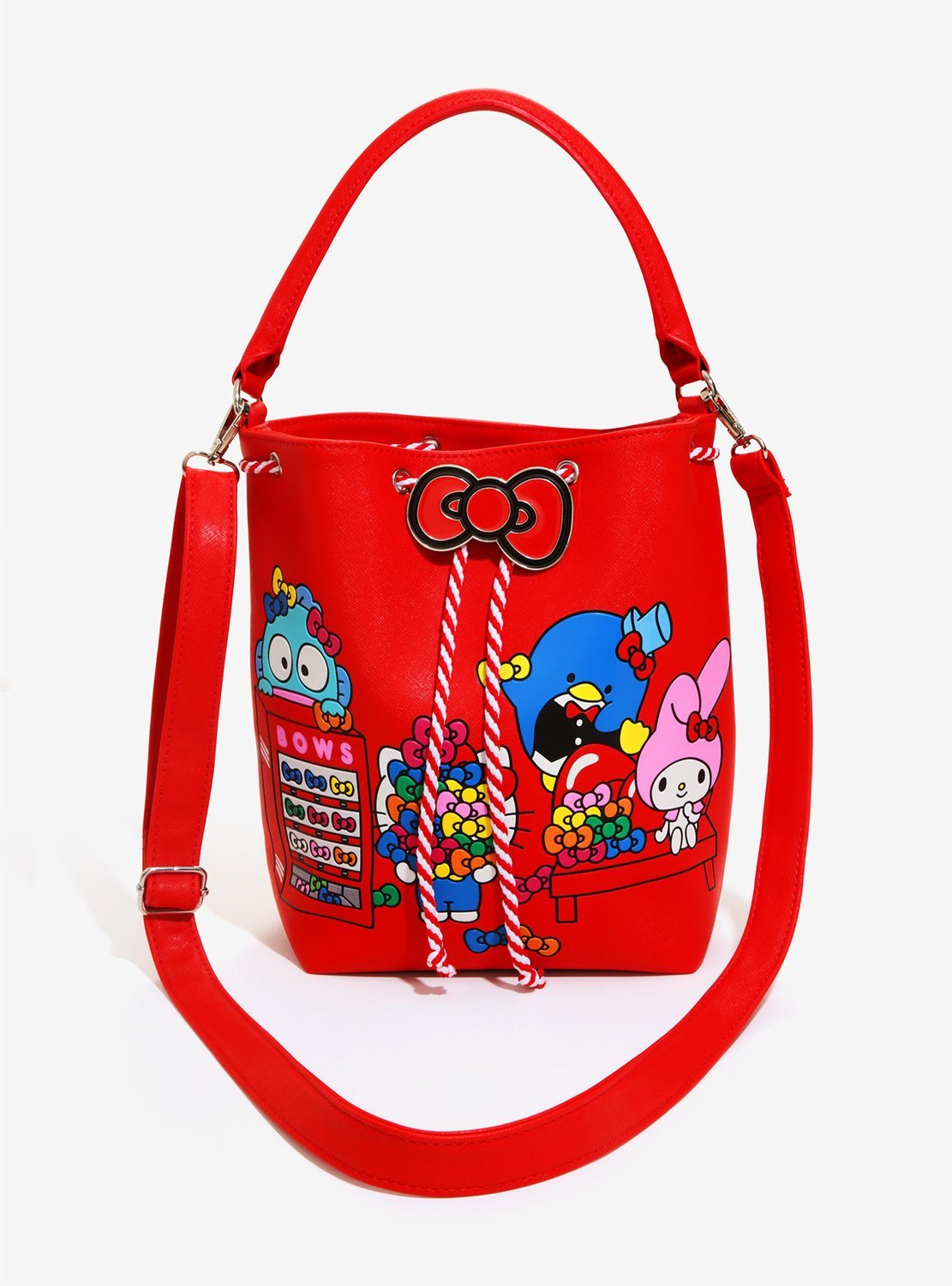 Bolsa Hello Kitty Roja Familia