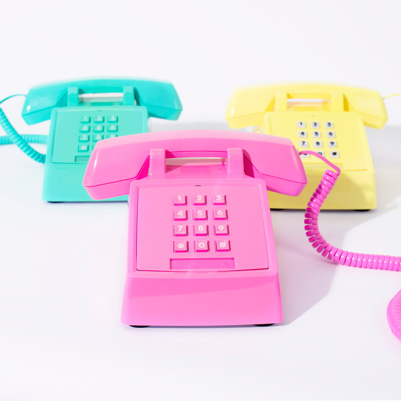 Telefono Retro Colores