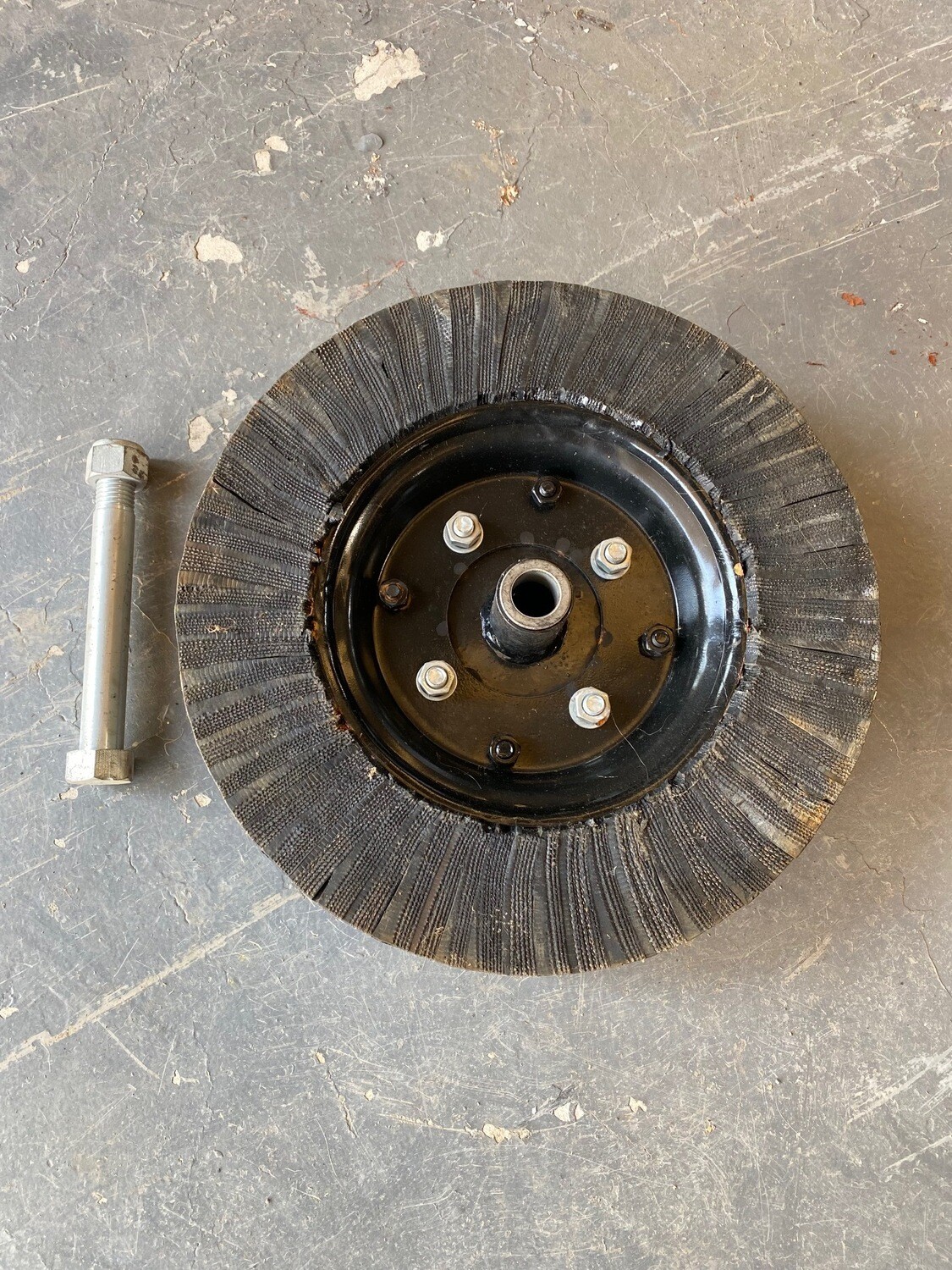 Tractor Slasher Jockey Segmented Rubber Wheel