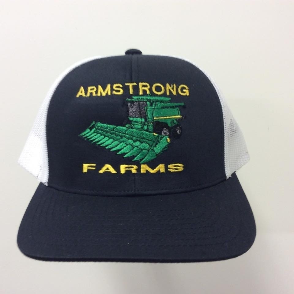 Combine Design Adjustable Custom Hat - 44 Hat Colors Available!!!