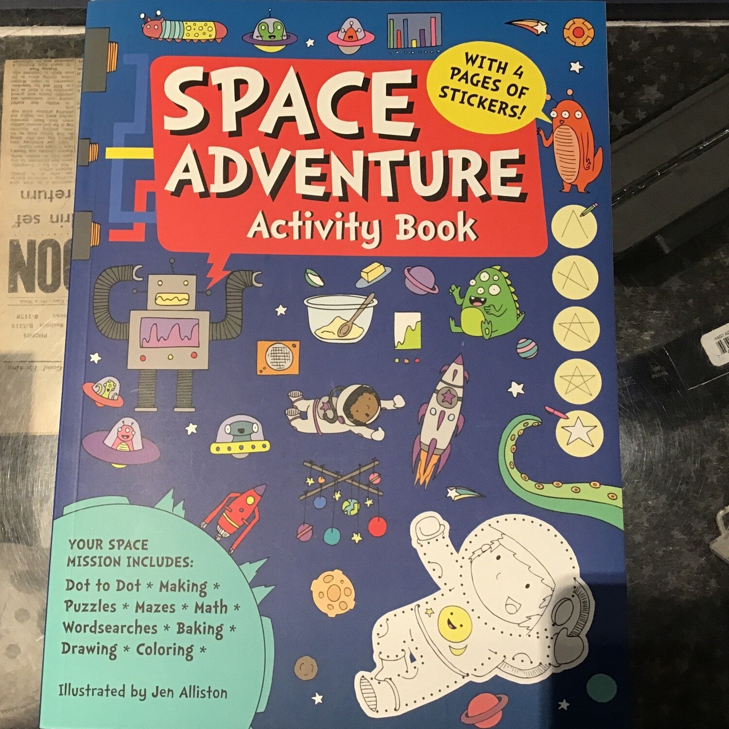 Space Adventure Activity Book
