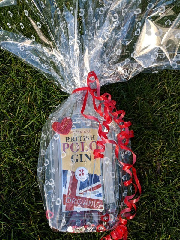 British Polo Gin - 100% Organic Gin - 70cl - Gift Wrap