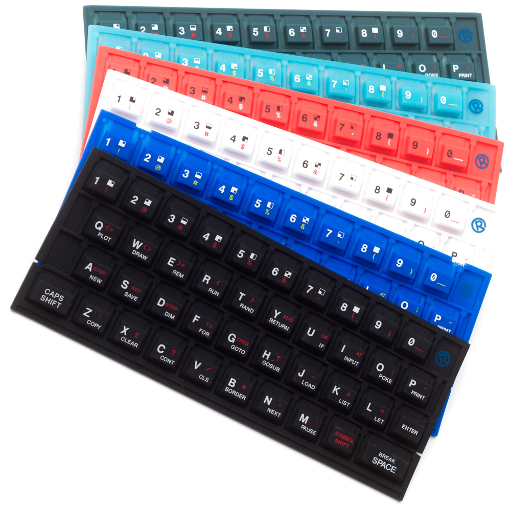 ZX Spectrum Keyboard Mats