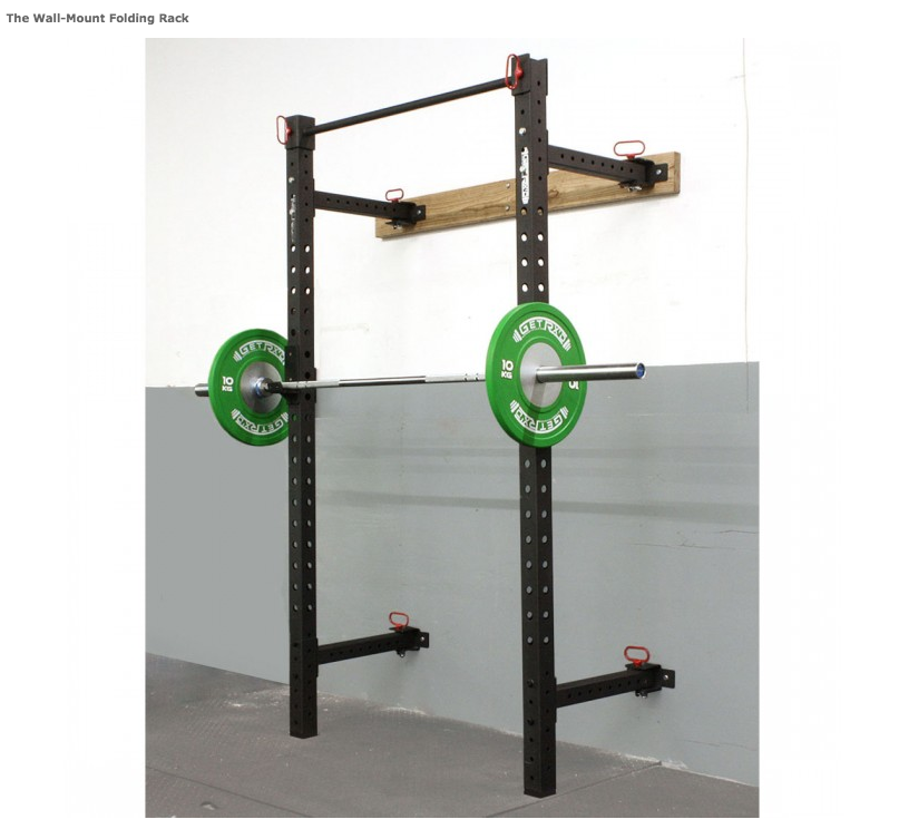 Wall-Mount Folding Titan Rack