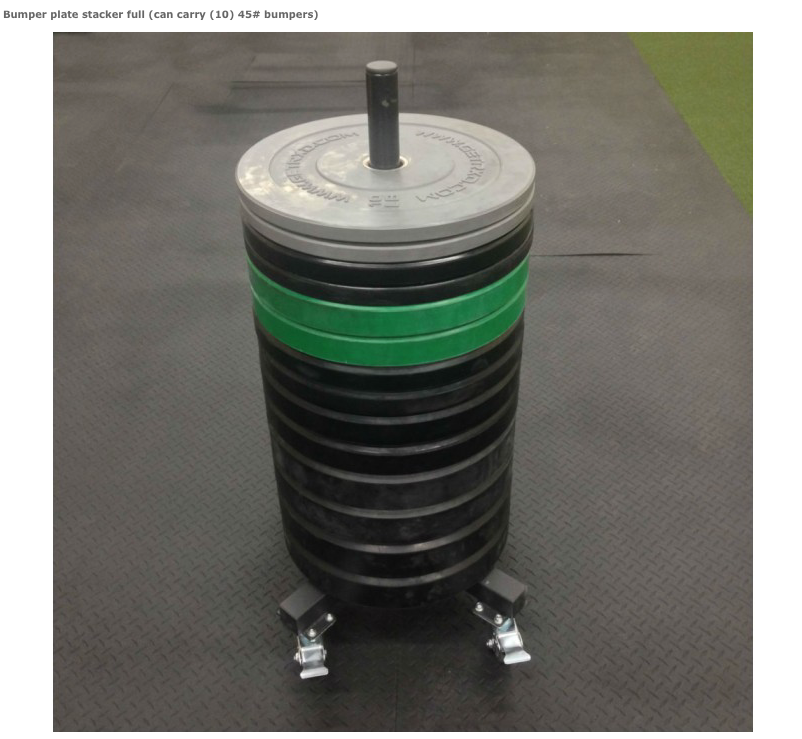 MOBILE PLATE STACKER