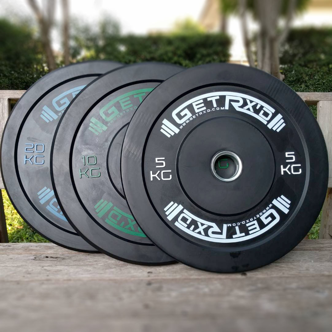 BLACK PREMIUM BUMPER KG PLATE 3.0