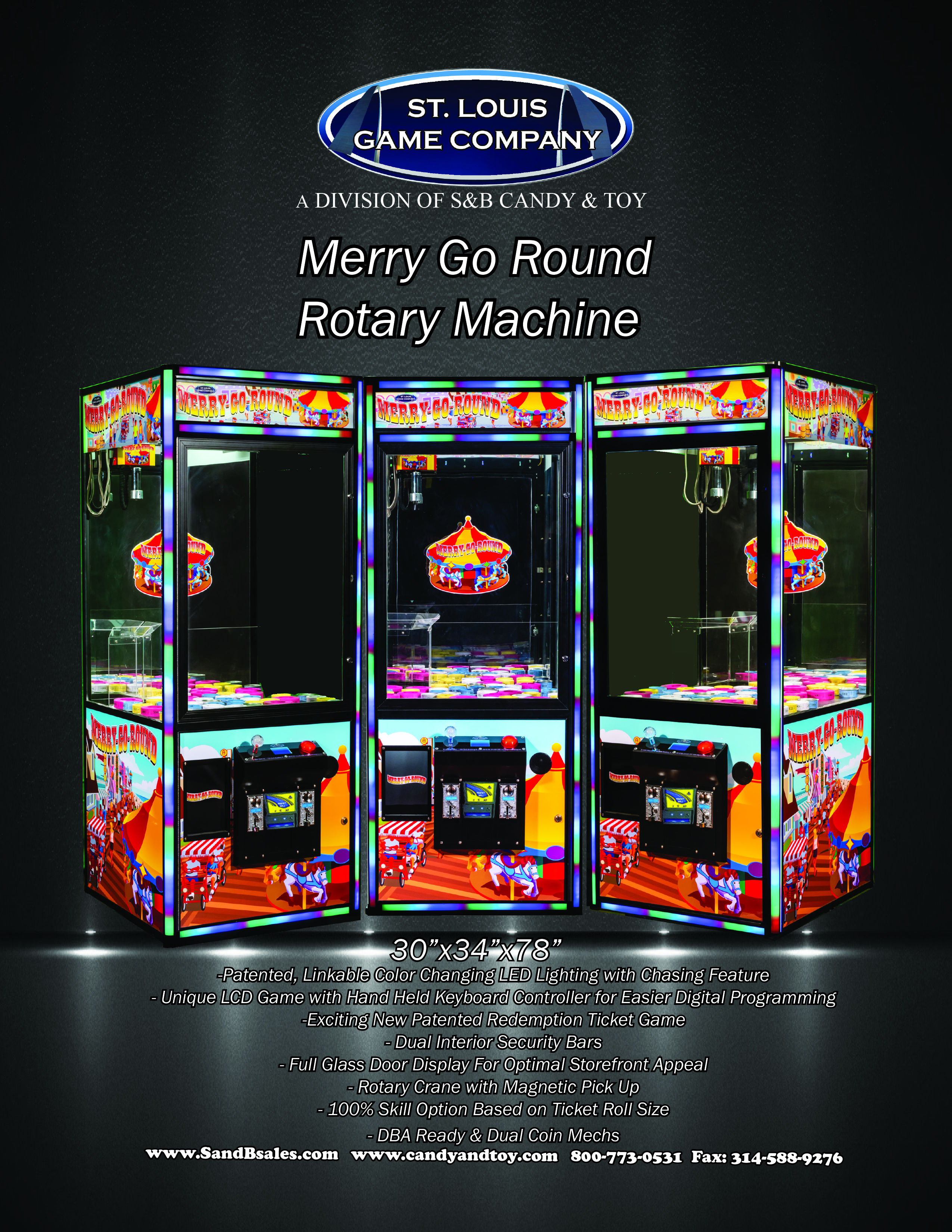 Rotary Machines | S&B Candy & Toy Co-St. Louis Game Co.