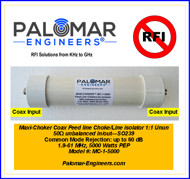 DIY Ferrite Chokes - Palomar Engineers®