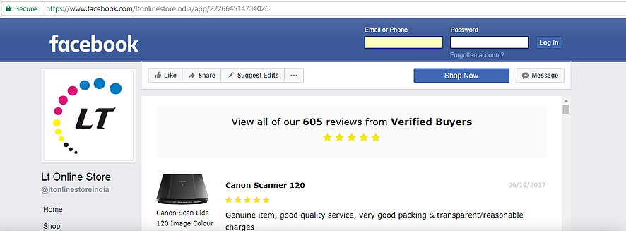 Customer Reviews – LT Online Store