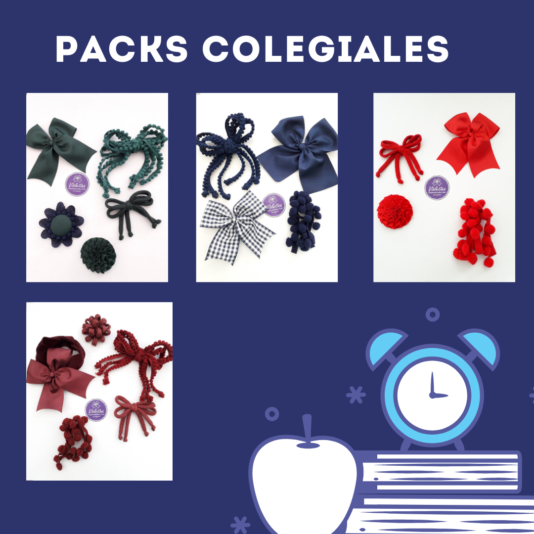 Packs y complementos colegiales