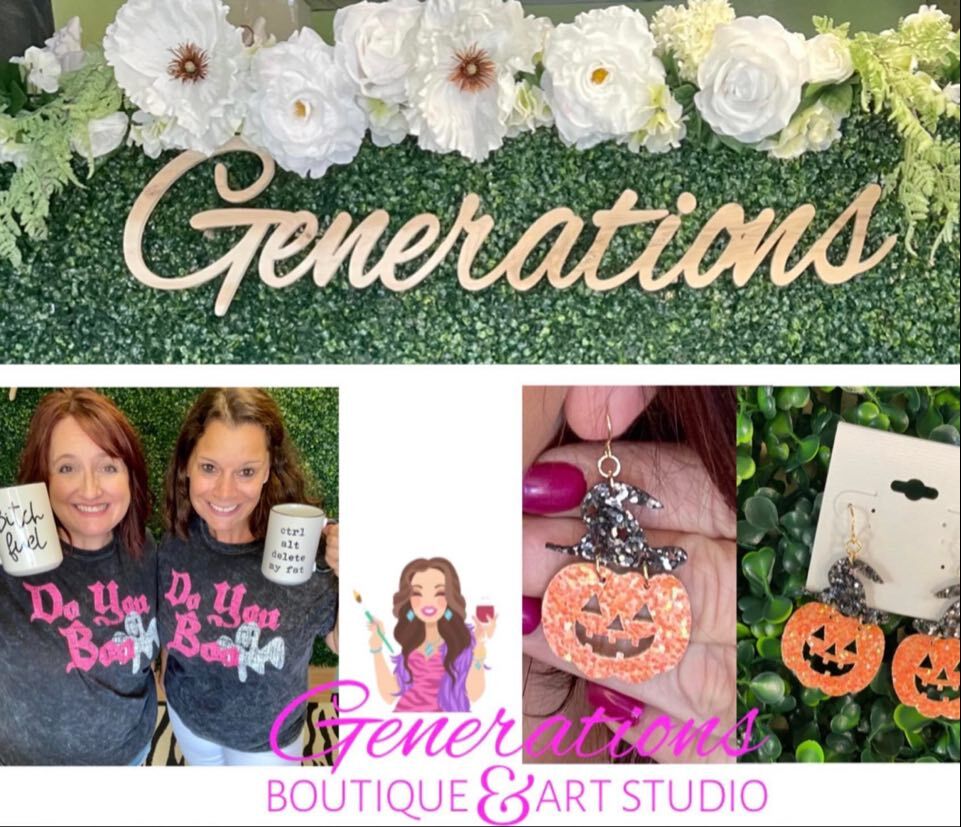 Online Store - Generations Boutique & Art Studio