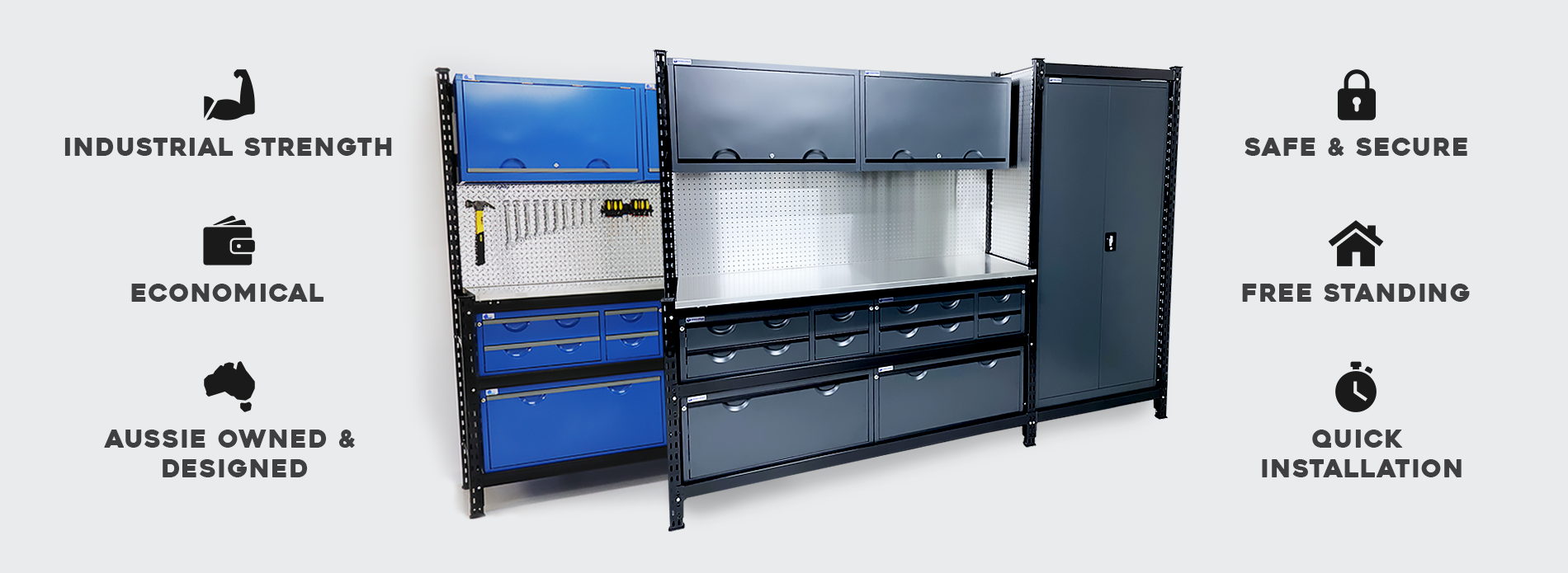 Steelspan offers an extensive range of workshop work bench options that ...
