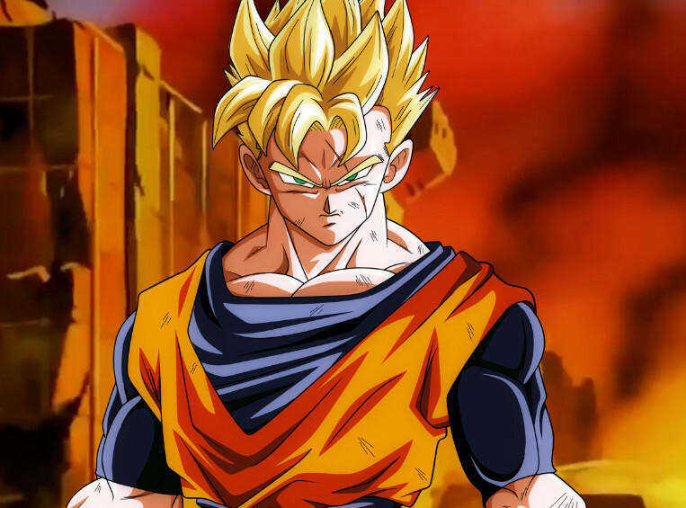 como desenhar o gohan