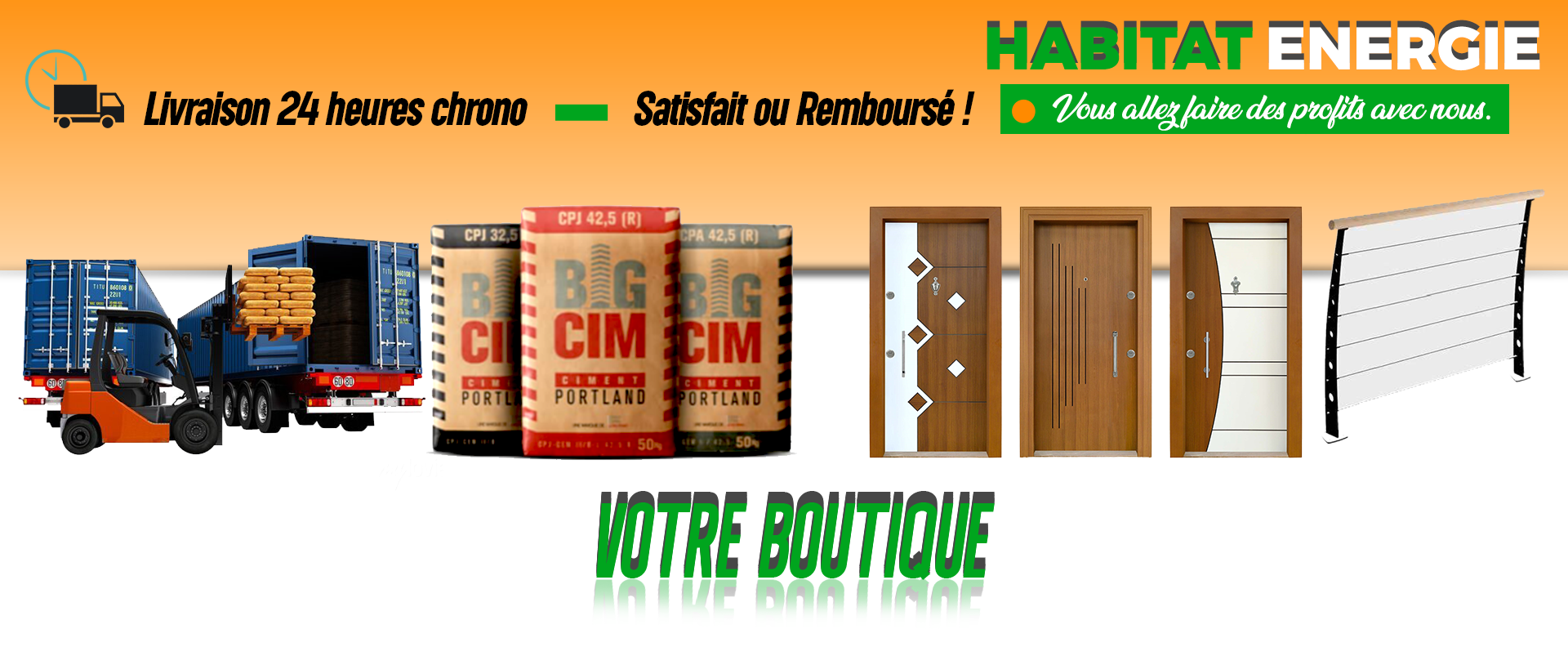 Produits — he matériaux de construction