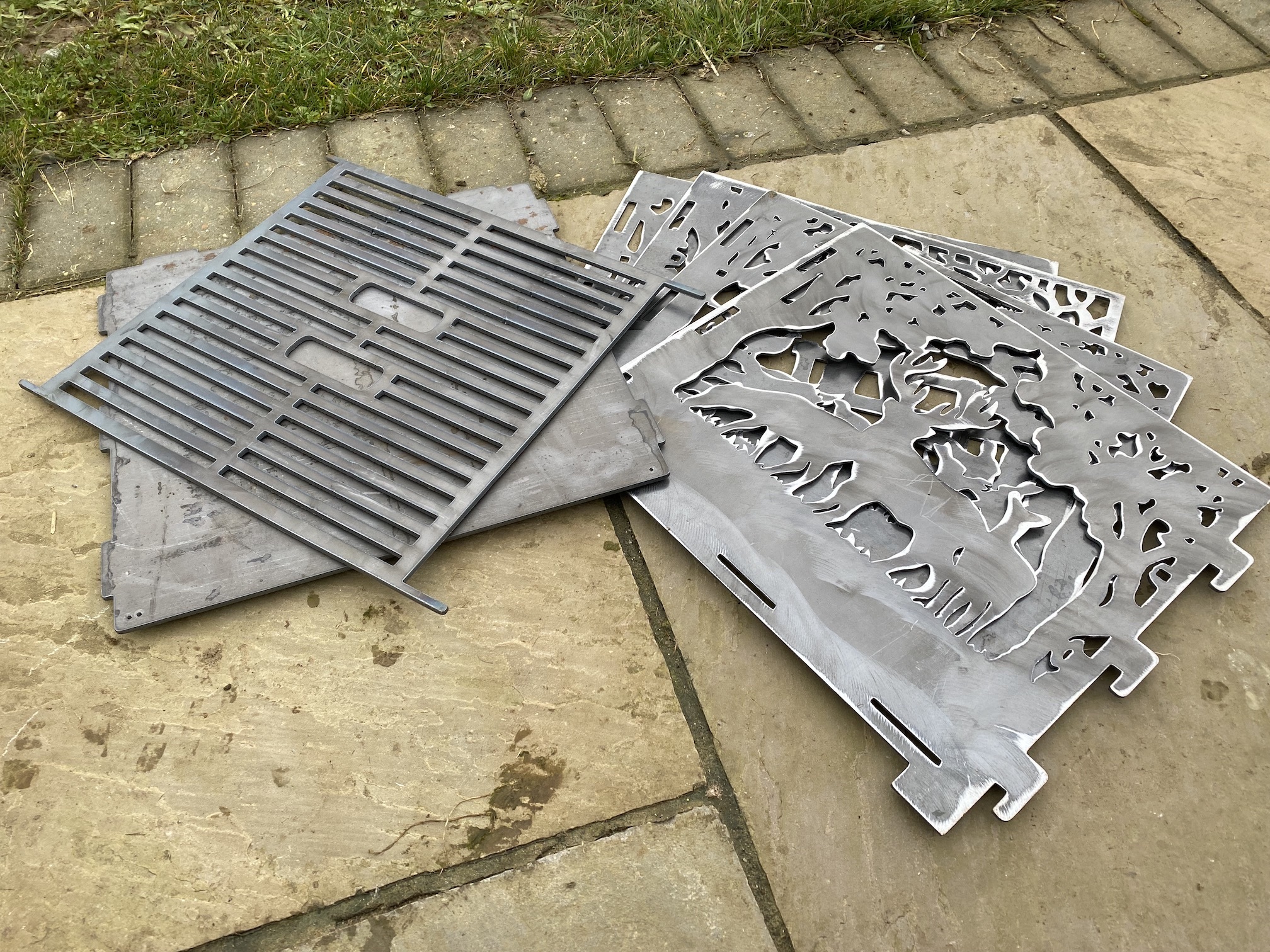 English Country Firepit Cube | Fire Pit Cubes | The FirePit Company