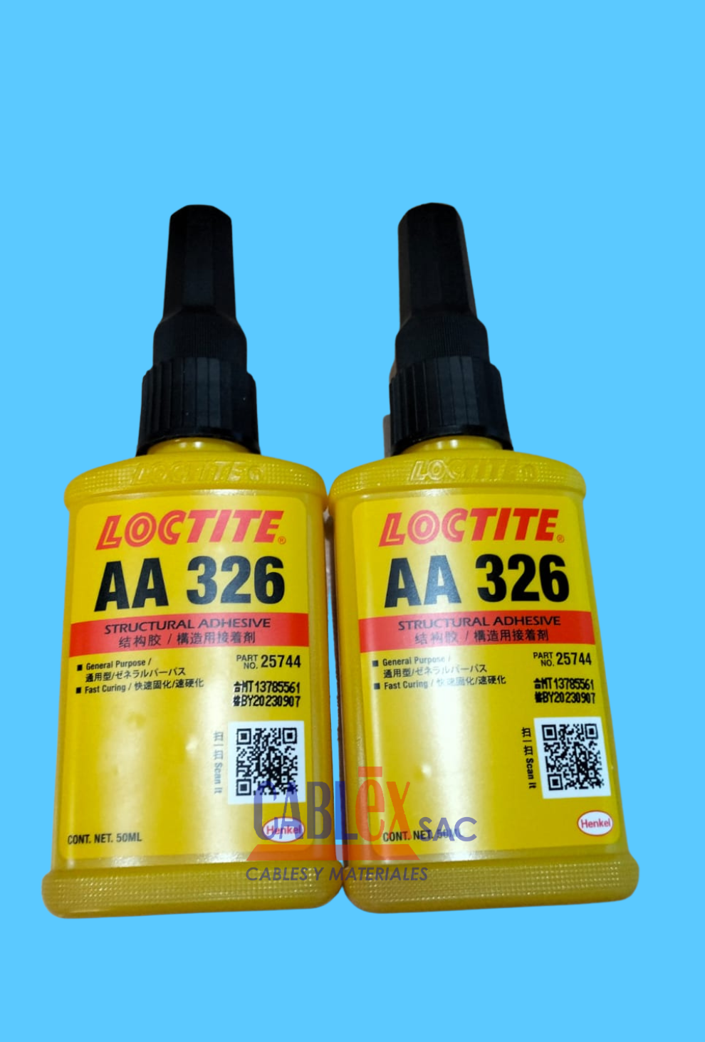 LOCTITE AA 326 ADHESIVO ESTRUCTURAL