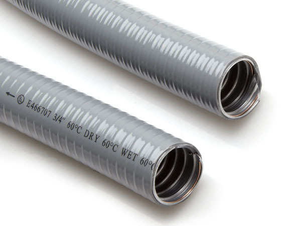 Tuberia Conduit Flexible PVC 1/2" Gris - CONDUIT PERU