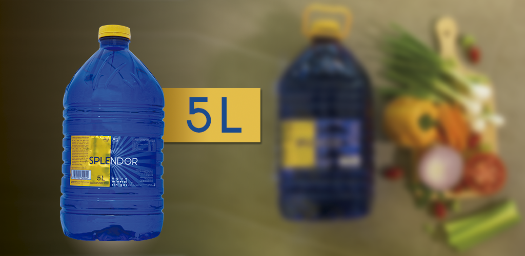 Pack x 2 Un. 5 Litros Splendor sin Gas.