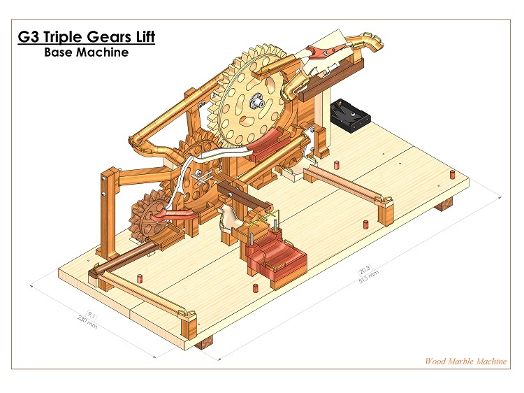 G3 - Triple Gears Lift