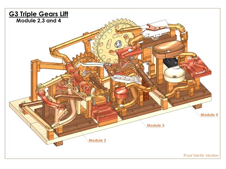 G3 - Triple Gears Lift