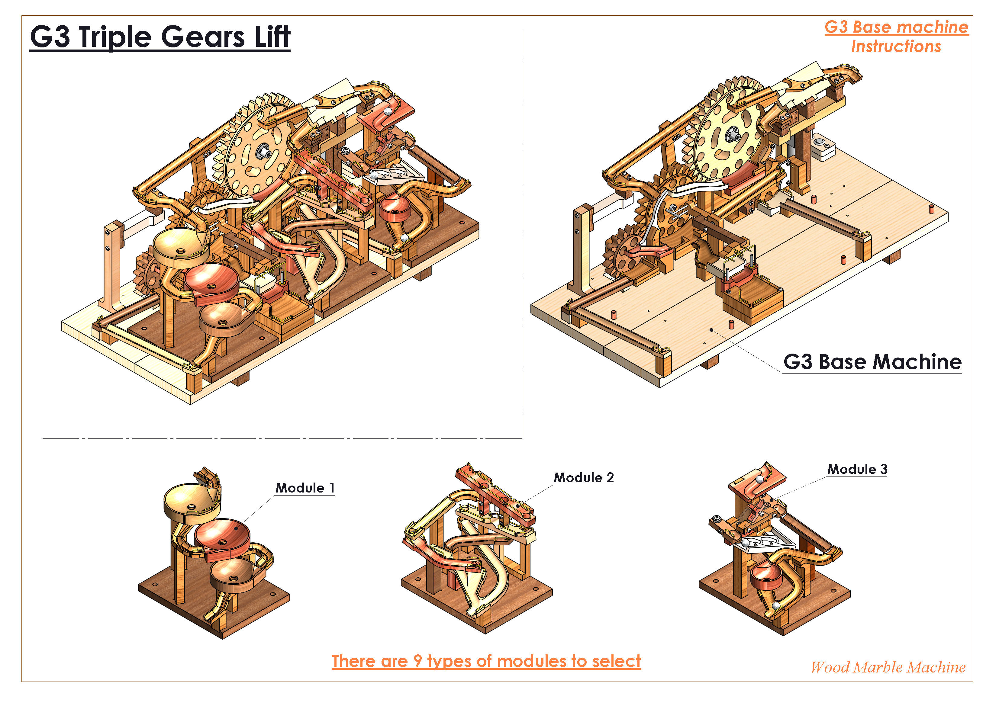 G3 - Triple Gears Lift
