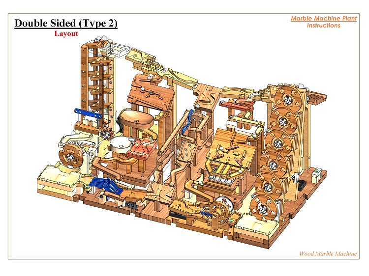 Marble Machine Plant - Double Sided type 2 ( Double Lifting Modules)