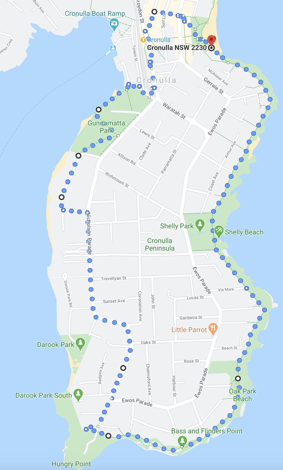 Cronulla Beach Walking Track - Saturday 8 August @ midday