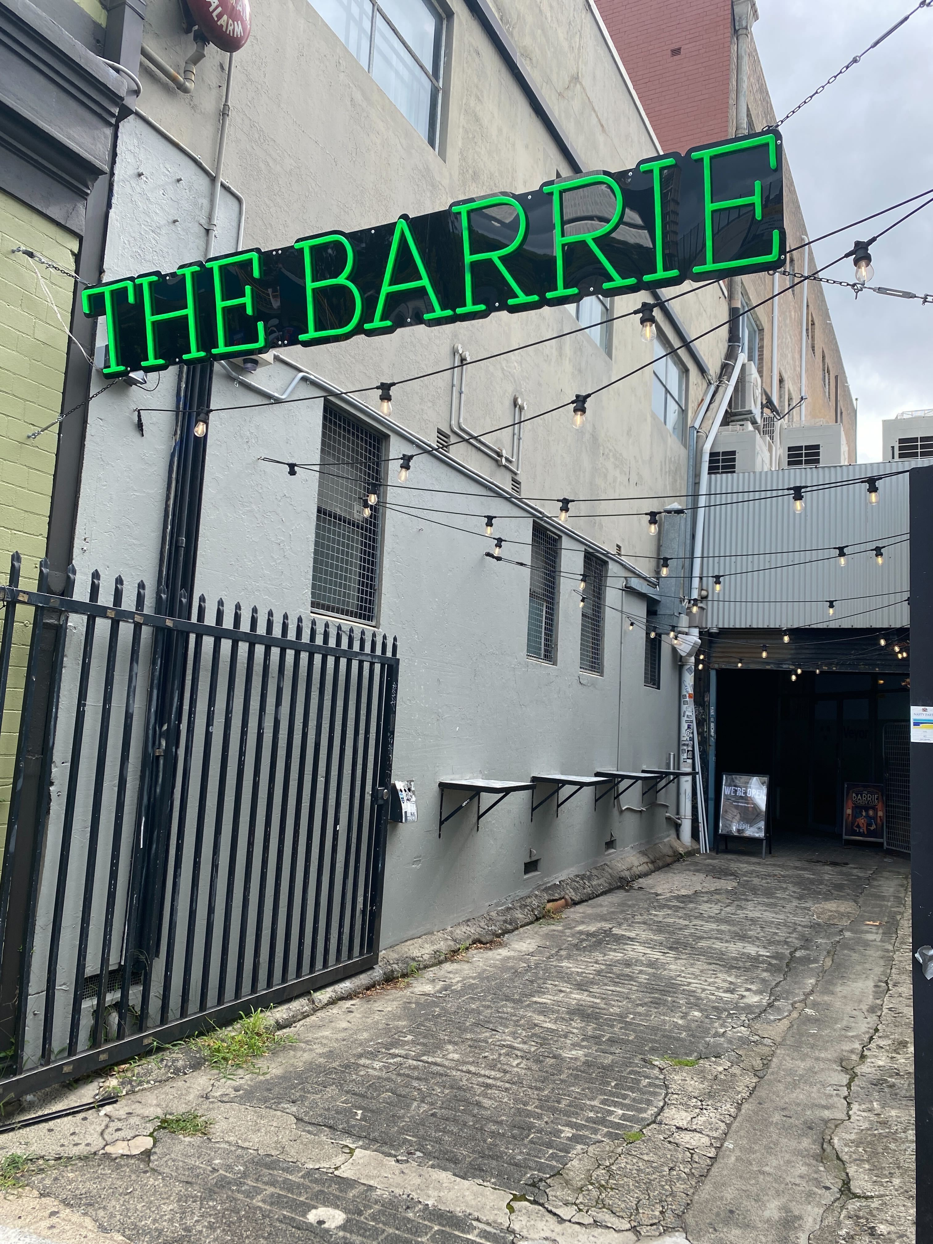 Gig Buddies 8th birthday @ The Barrie, Chippendale - Thursday 11 May